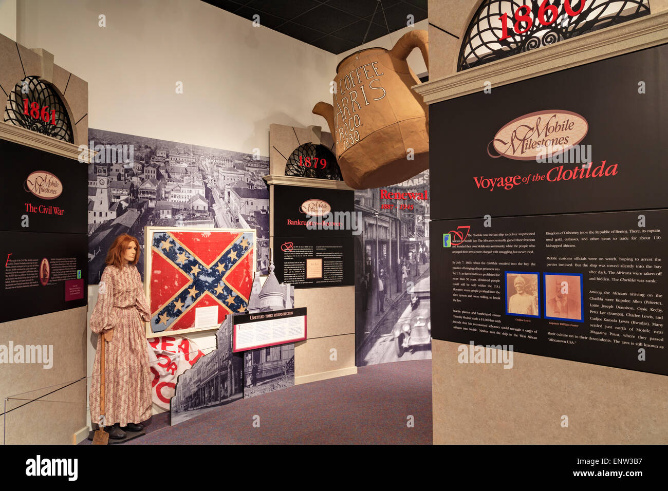 History Museum of Mobile, Alabama, USA Stock Photo - Alamy