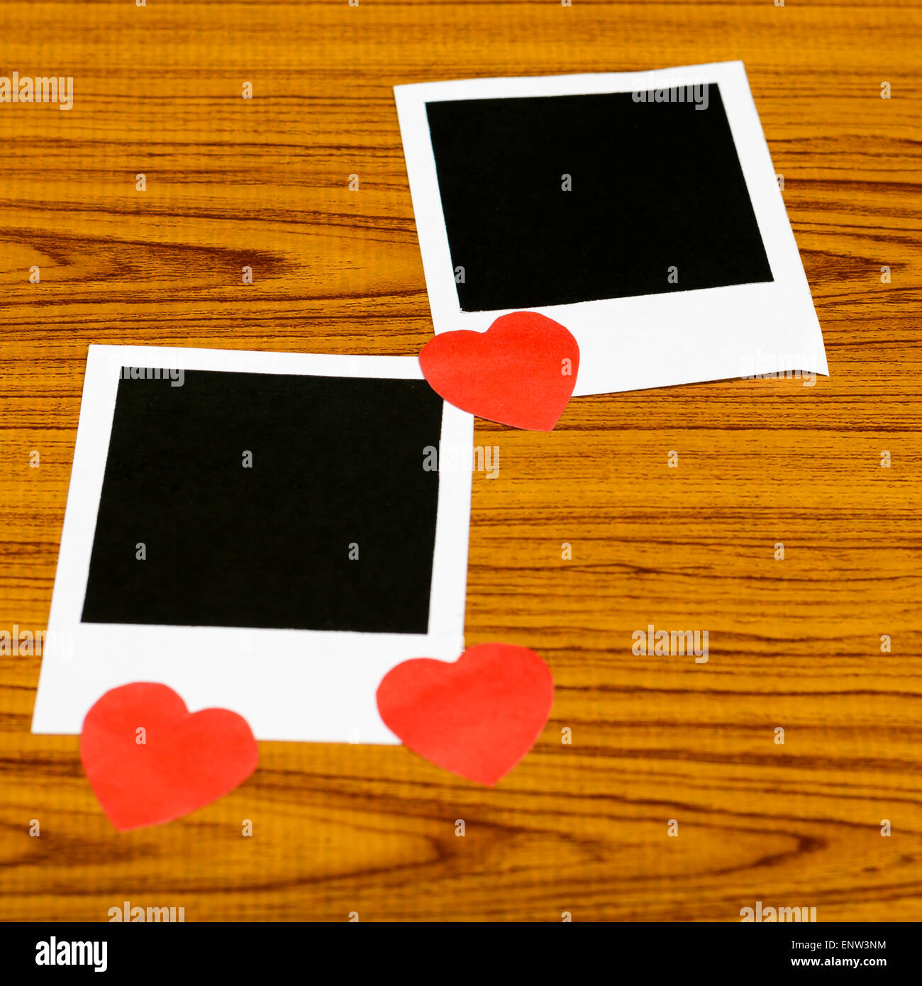 Heart photo frame hi-res stock photography and images - Alamy