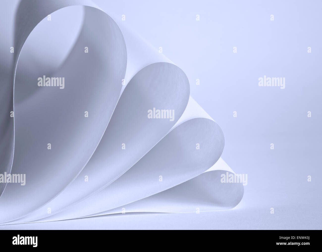 minimalist photography of some sheets of paper Stock Photo - Alamy