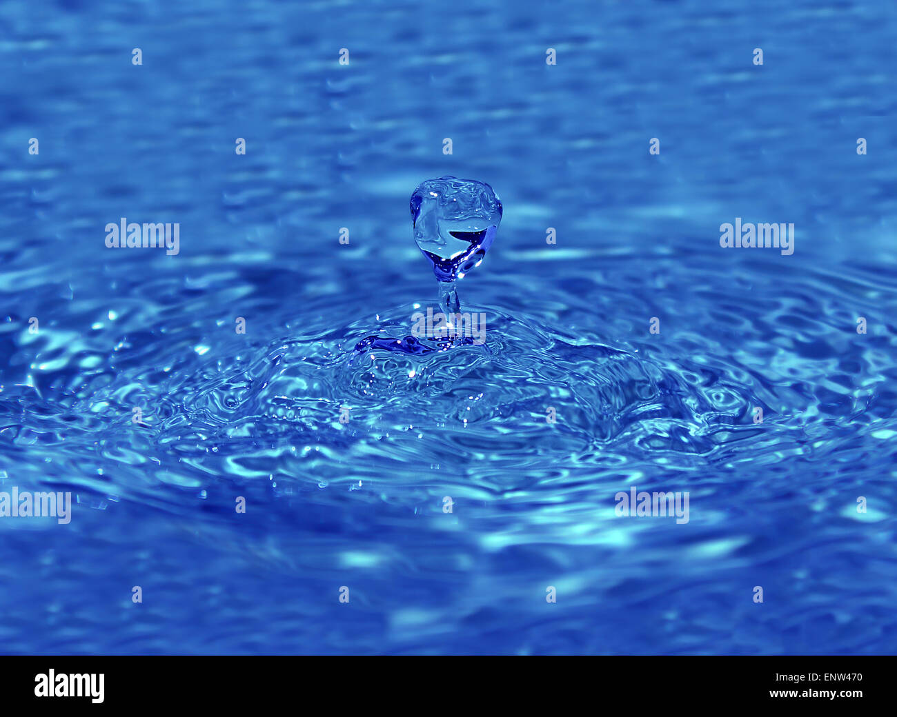 drop of water splashing Stock Photo - Alamy