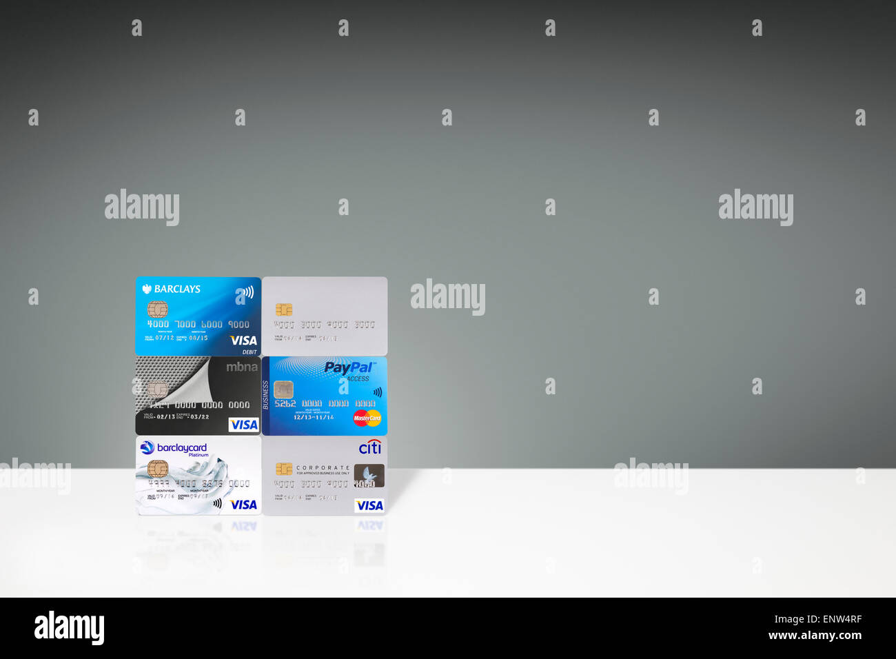 bank and credit cards Stock Photo - Alamy