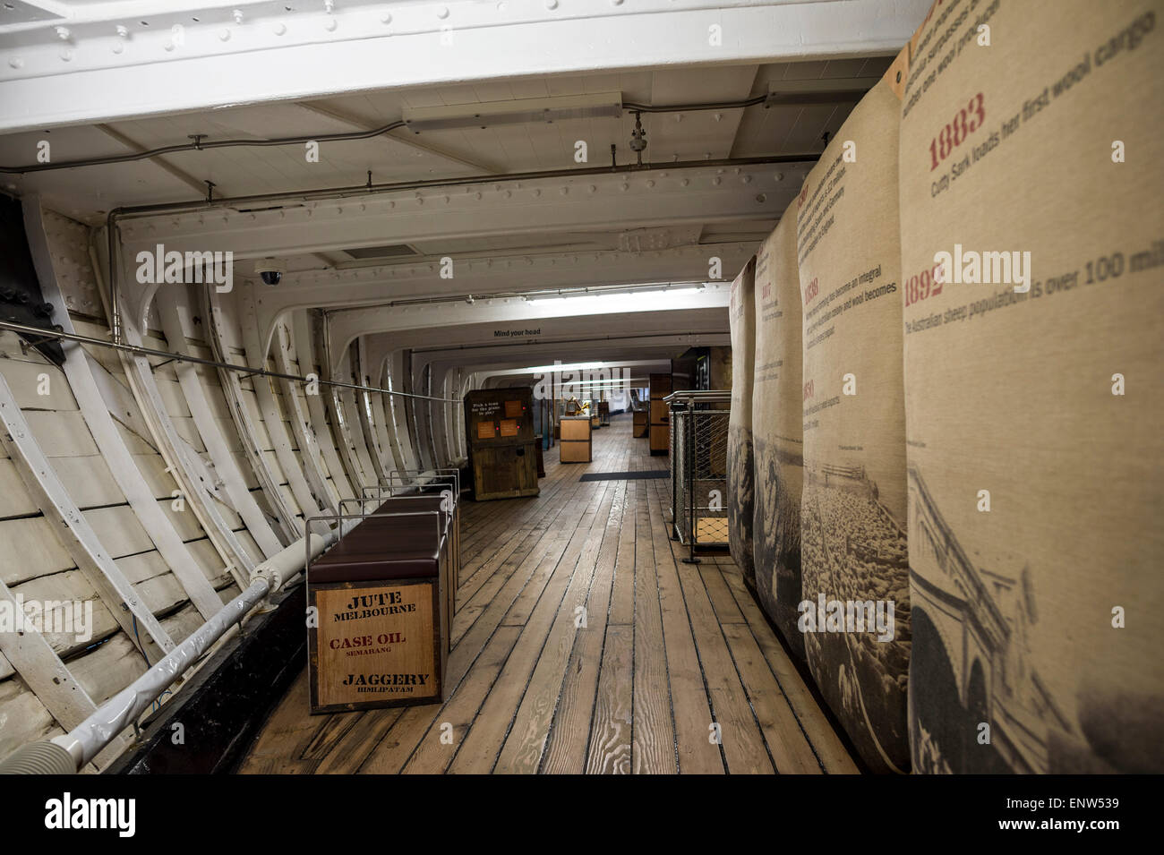 Cutty Sark is a British Clipper ship dating from 1869 and now is a ...
