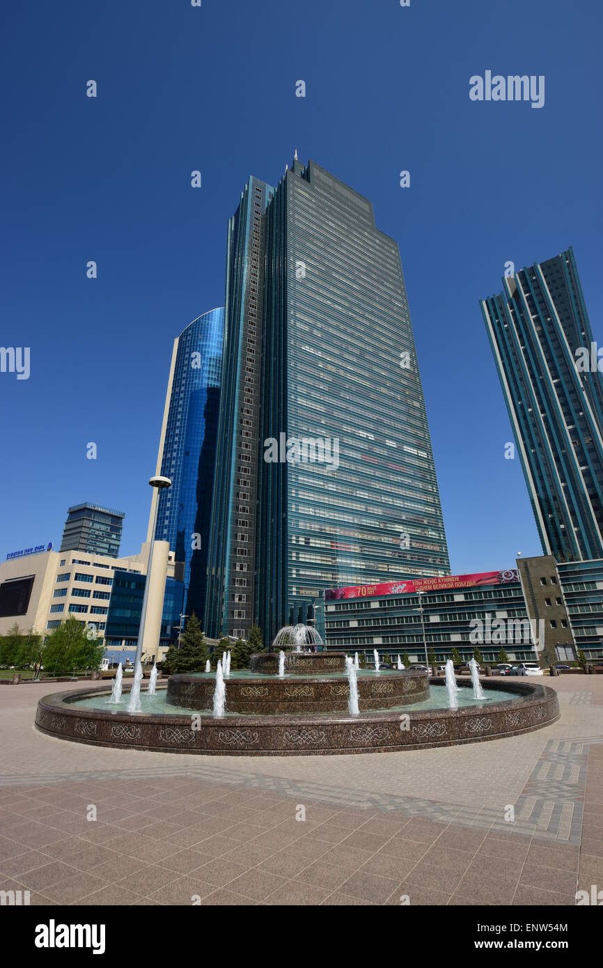 Modern office buildings called EMERALD QUARTER in Astana, Kazakhstan ...