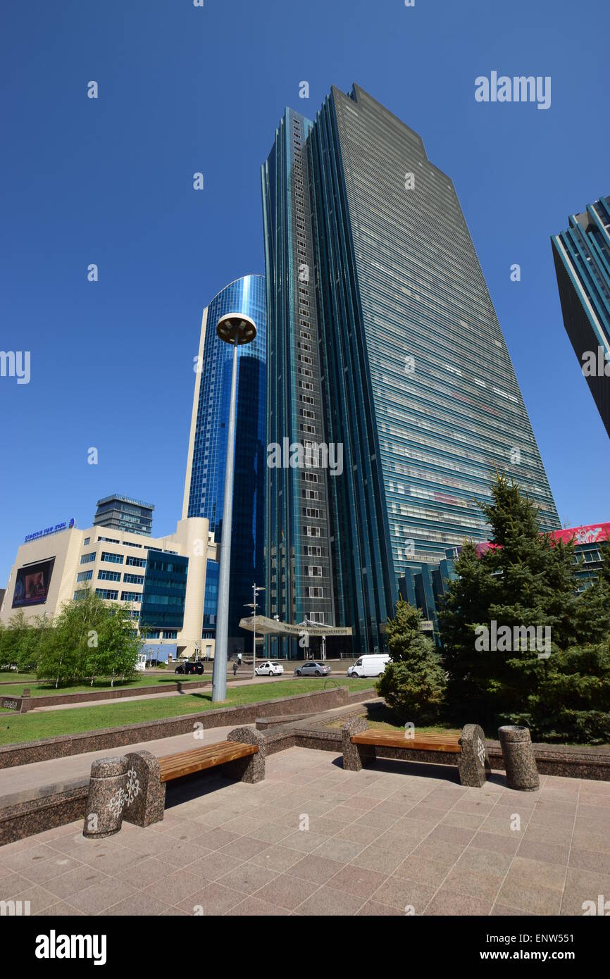 Modern office buildings called EMERALD QUARTER in Astana, Kazakhstan ...
