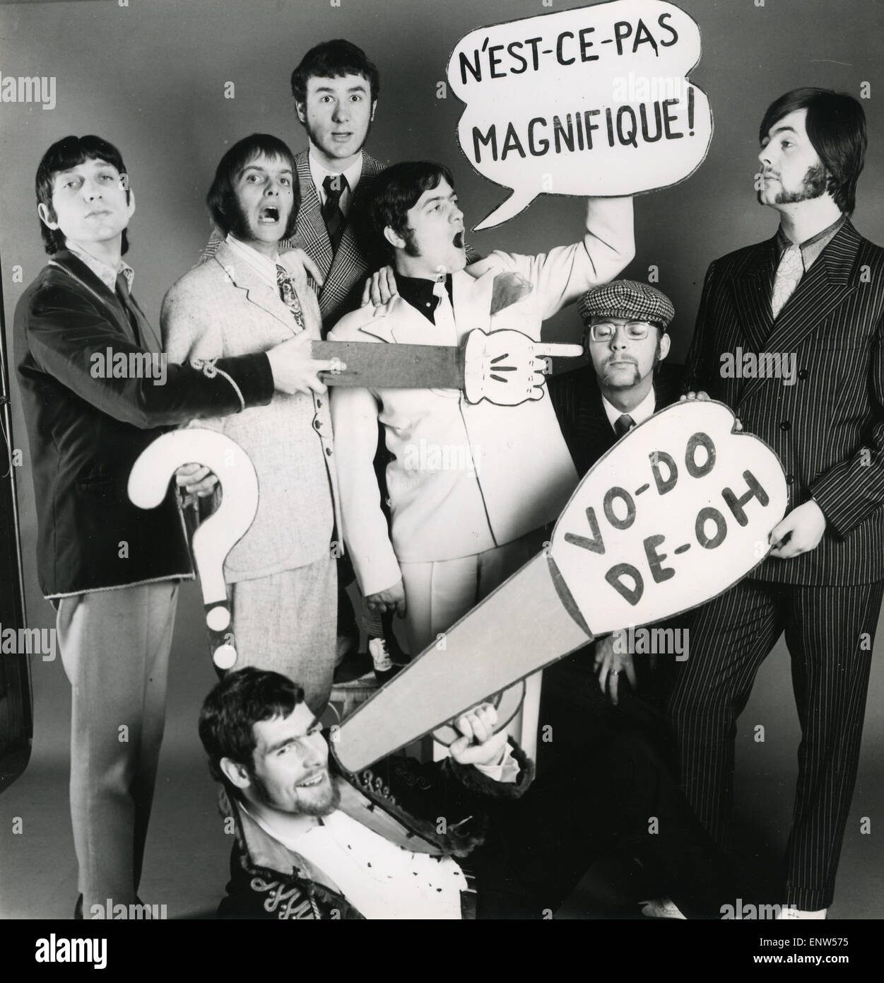 NEW VAUDEVILLE BAND UK pop group in 1967 Photo Tony Gale Stock Photo ...