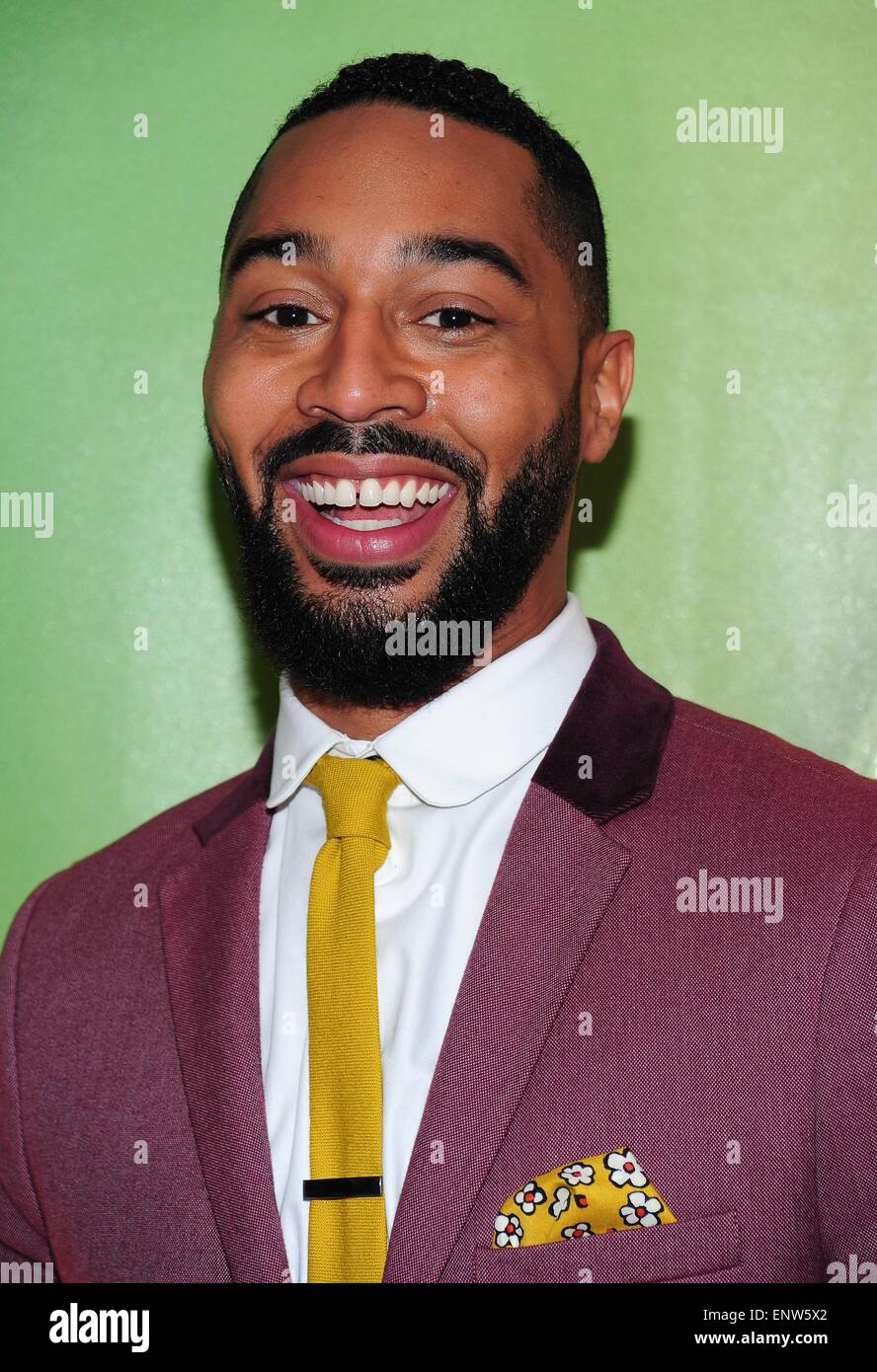 New York, NY, USA. 11th May, 2015. Tone Bell at arrivals for NBC ...
