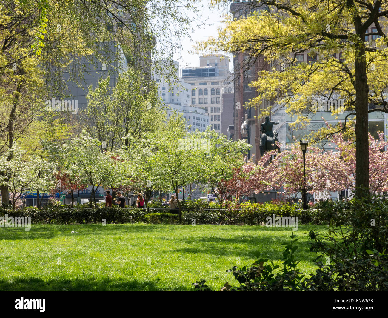 Washington square park conservancy hi-res stock photography and images ...