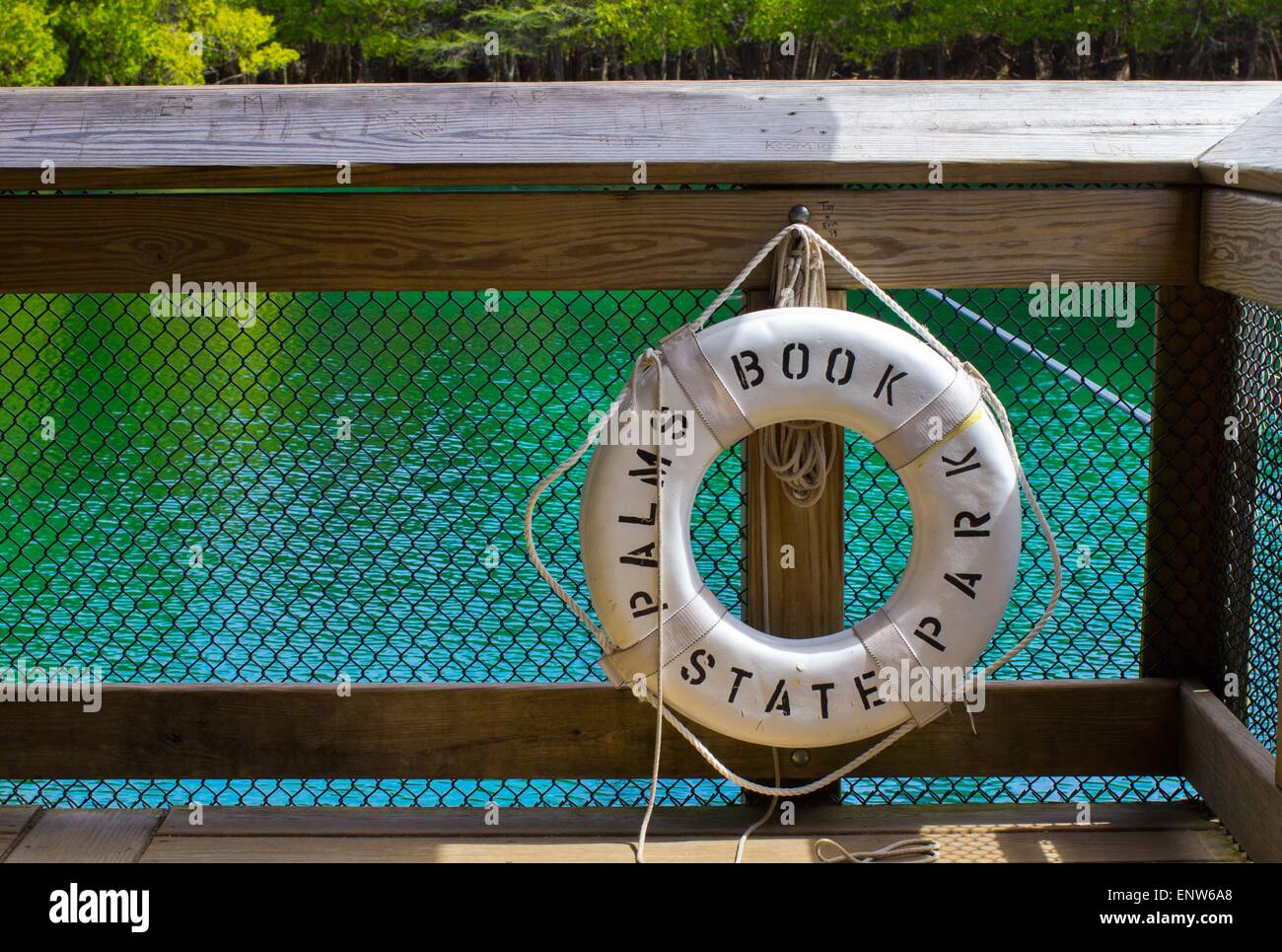 Palms Book State Park is home to Michigan's largest spring. The park ...