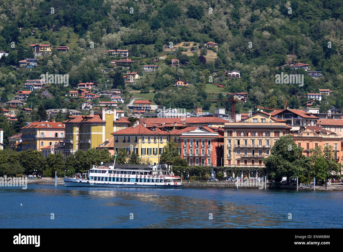 Verbania Pallanza on a summer day Stock Photo - Alamy