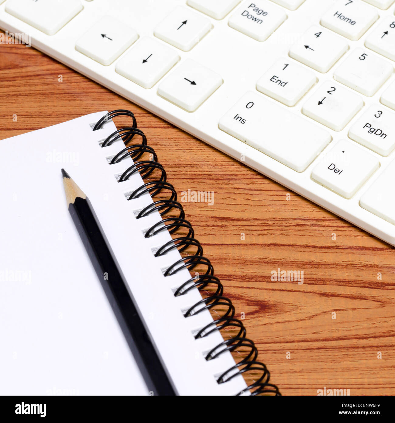Closeup calculator notebook pencil hi-res stock photography and images ...
