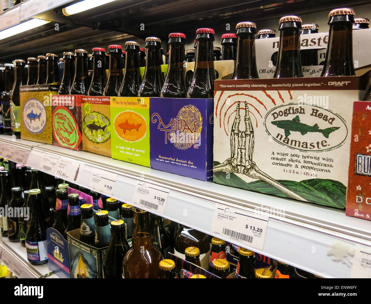Beer display hi-res stock photography and images - Alamy