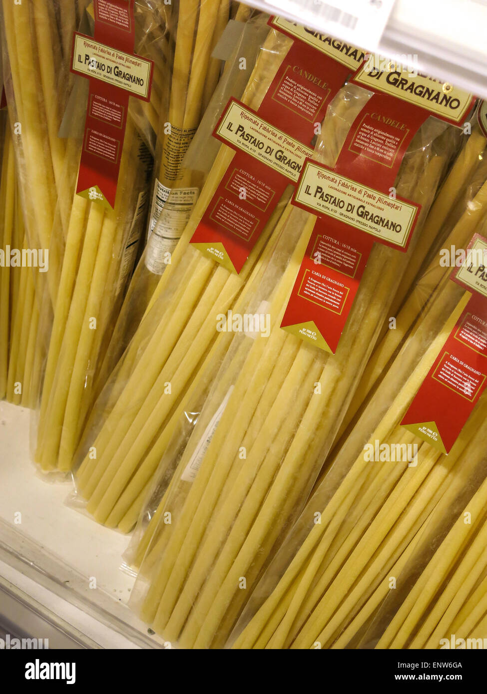 Dry Pasta Packages, Eataly Italian Marketplace, NYC Stock Photo - Alamy