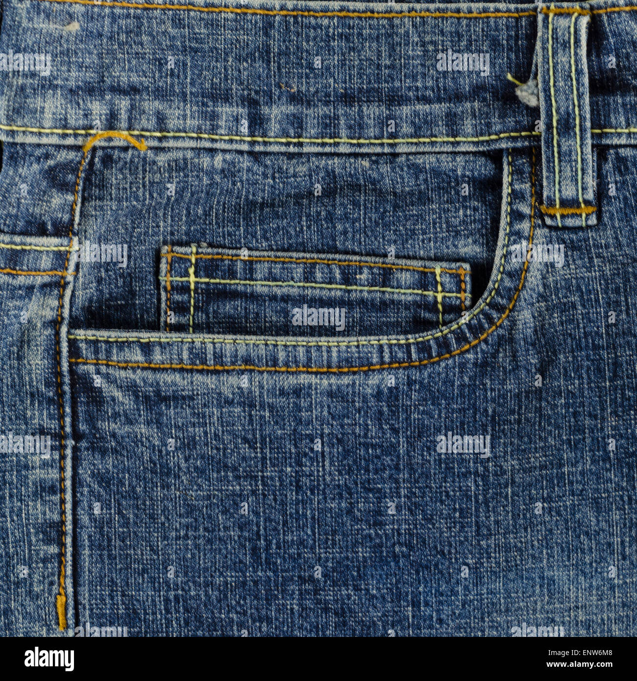 clothes blue jeans pocket trouser Stock Photo - Alamy