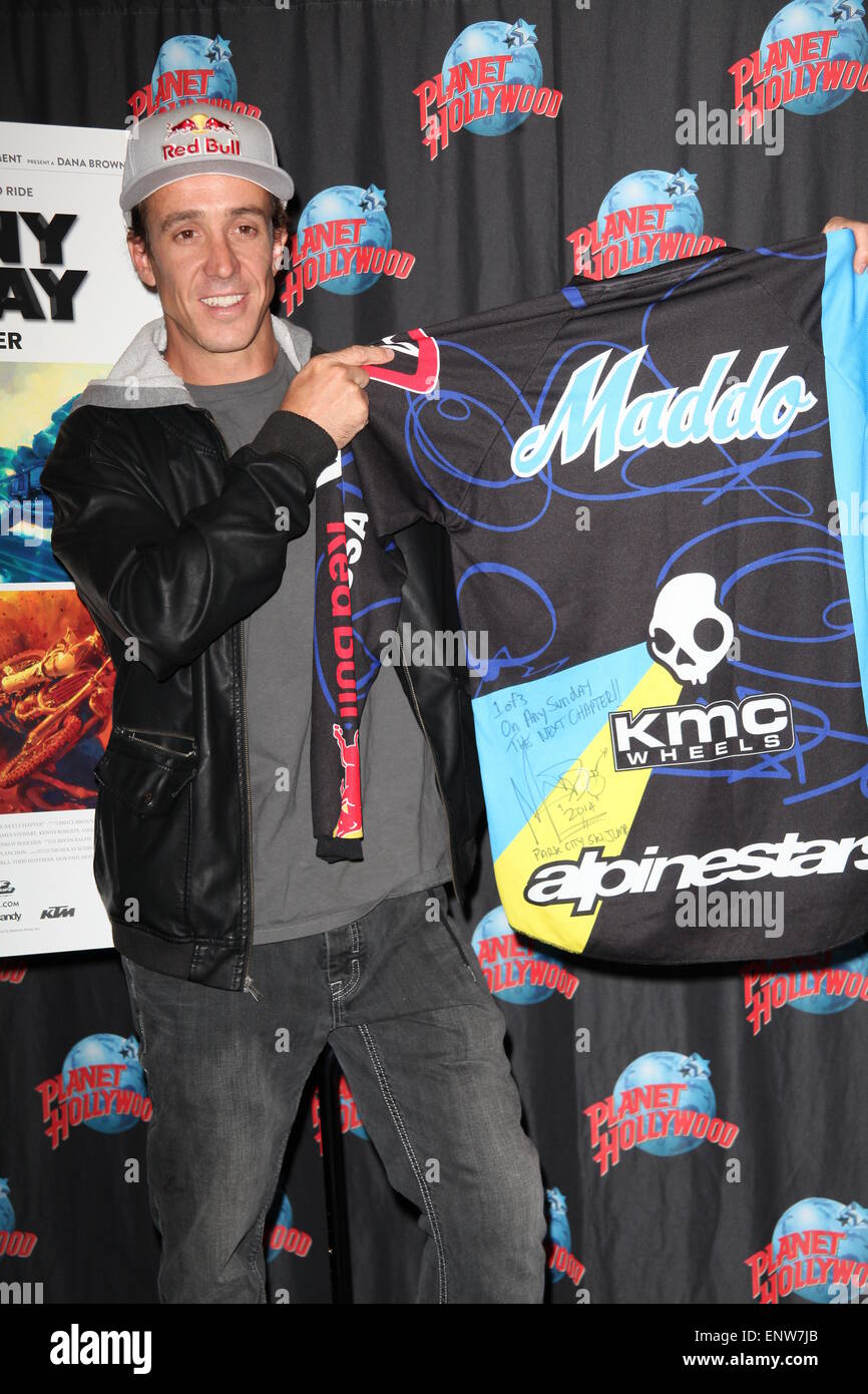 Motorcycle Daredevil Robbie Maddison promotes his starring role in the ...