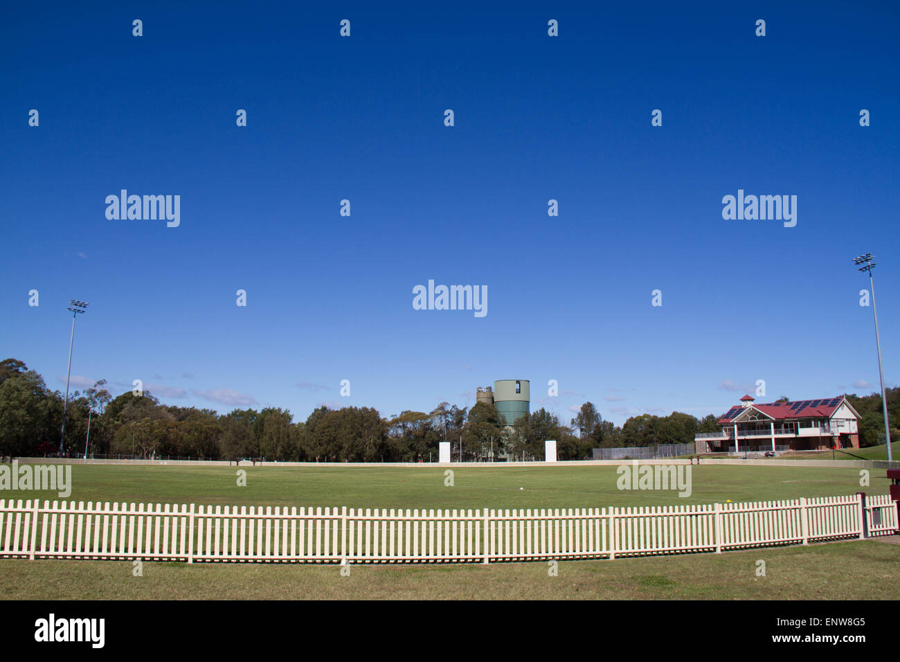 Alan Davidson Oval in Sydney Park. Credit: Richard Milnes/Alamy Stock ...