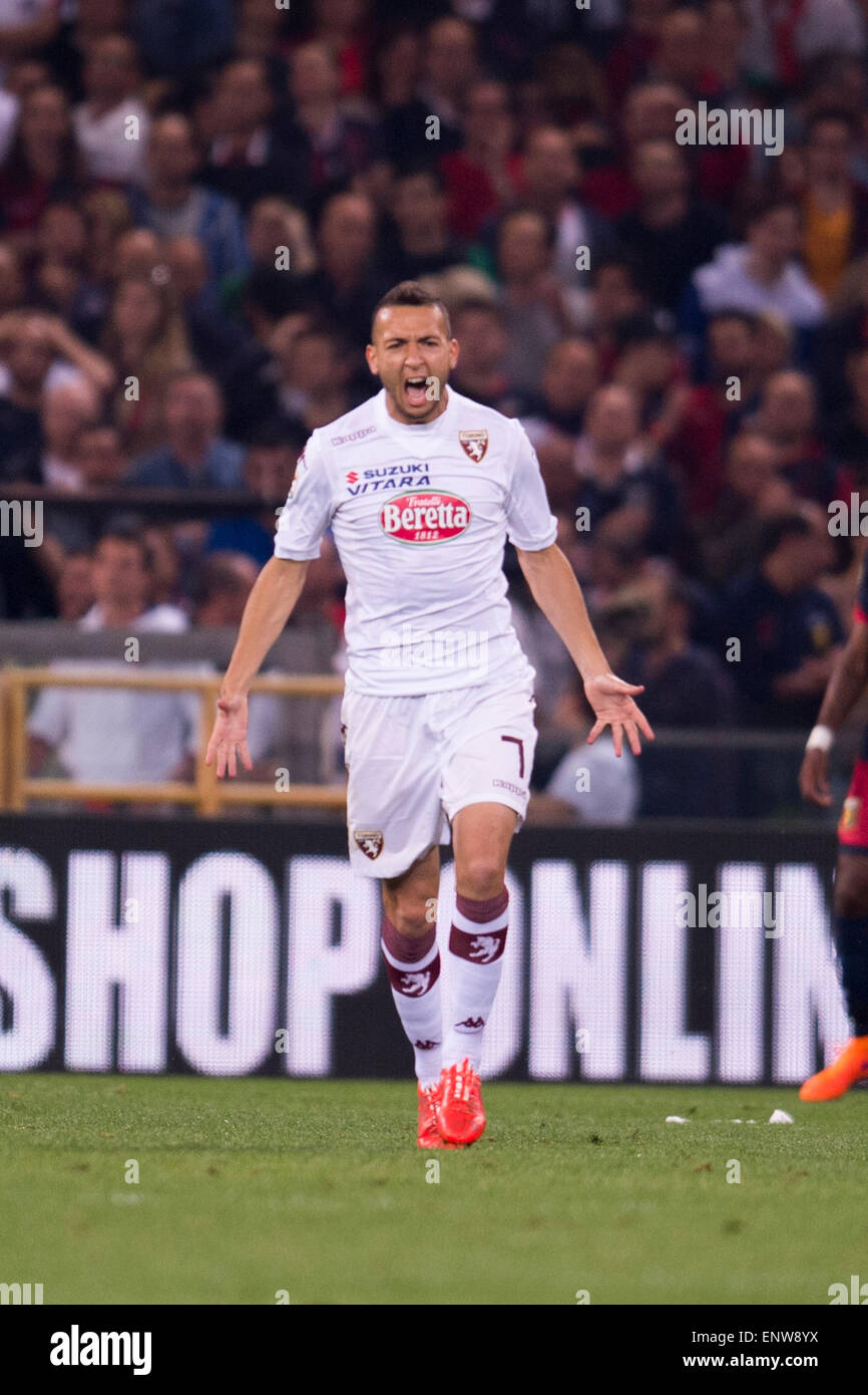 Genova, Italy. 11th May, 2015. Omar El Kaddouri (Torino) Football ...