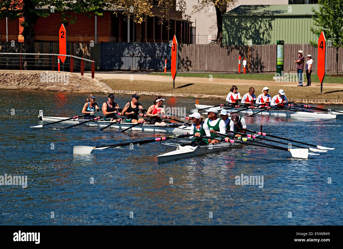 FISA 2014 World Rowing Masters Regatta Stock Photo - Alamy