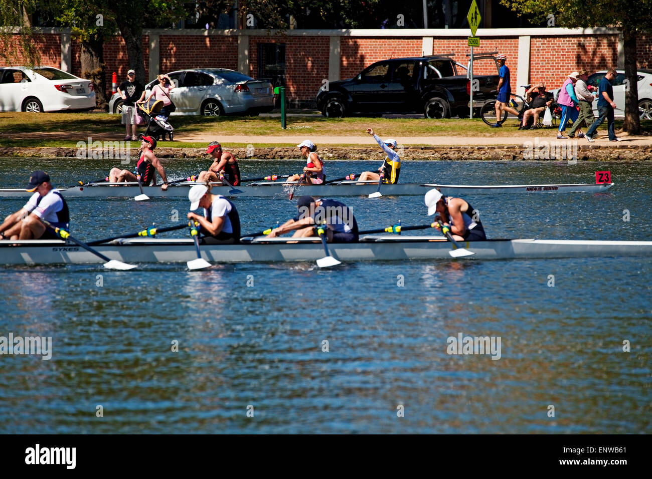 FISA 2014 World Rowing Masters Regatta Stock Photo - Alamy