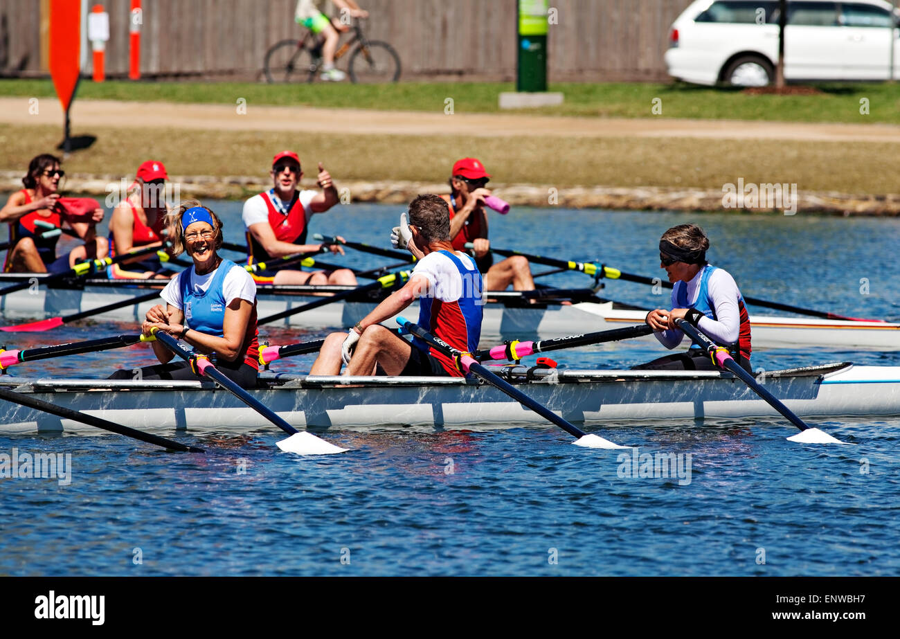 FISA 2014 World Rowing Masters Regatta Stock Photo - Alamy