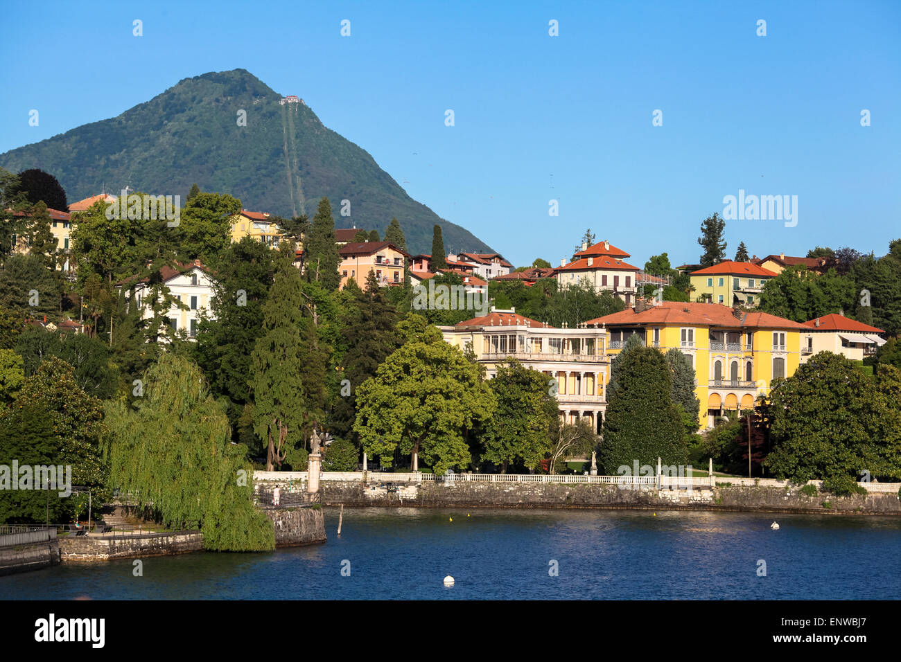 Verbania Pallanza lakefront, Villa Giulia and Villa Rusconi Clerici ...
