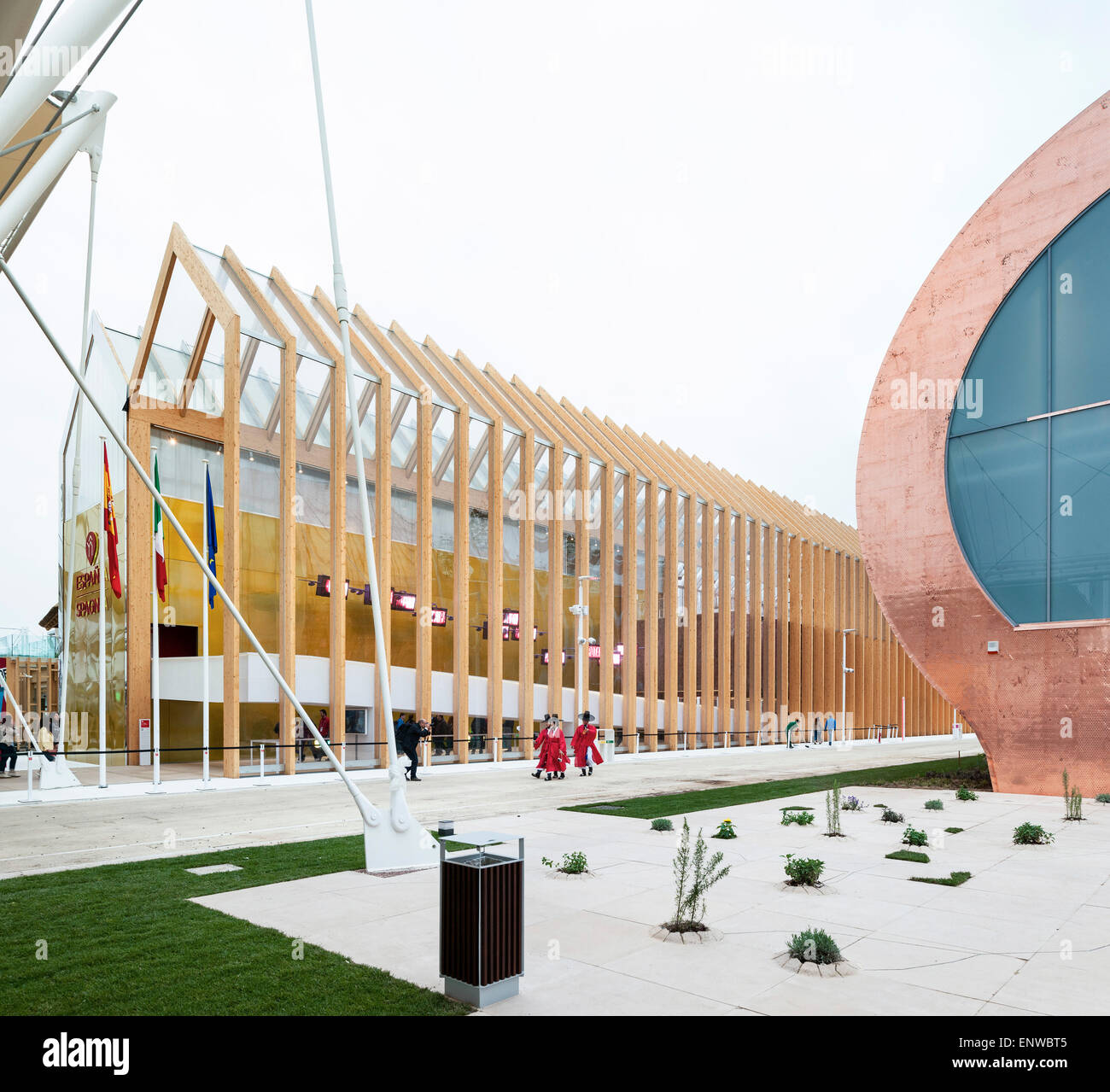 Milan EXPO 2015, Spanish Pavilion, Milan, Italy. Architect: B720 Fermin ...