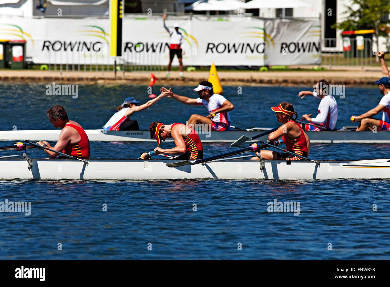 FISA 2014 World Rowing Masters Regatta Stock Photo - Alamy