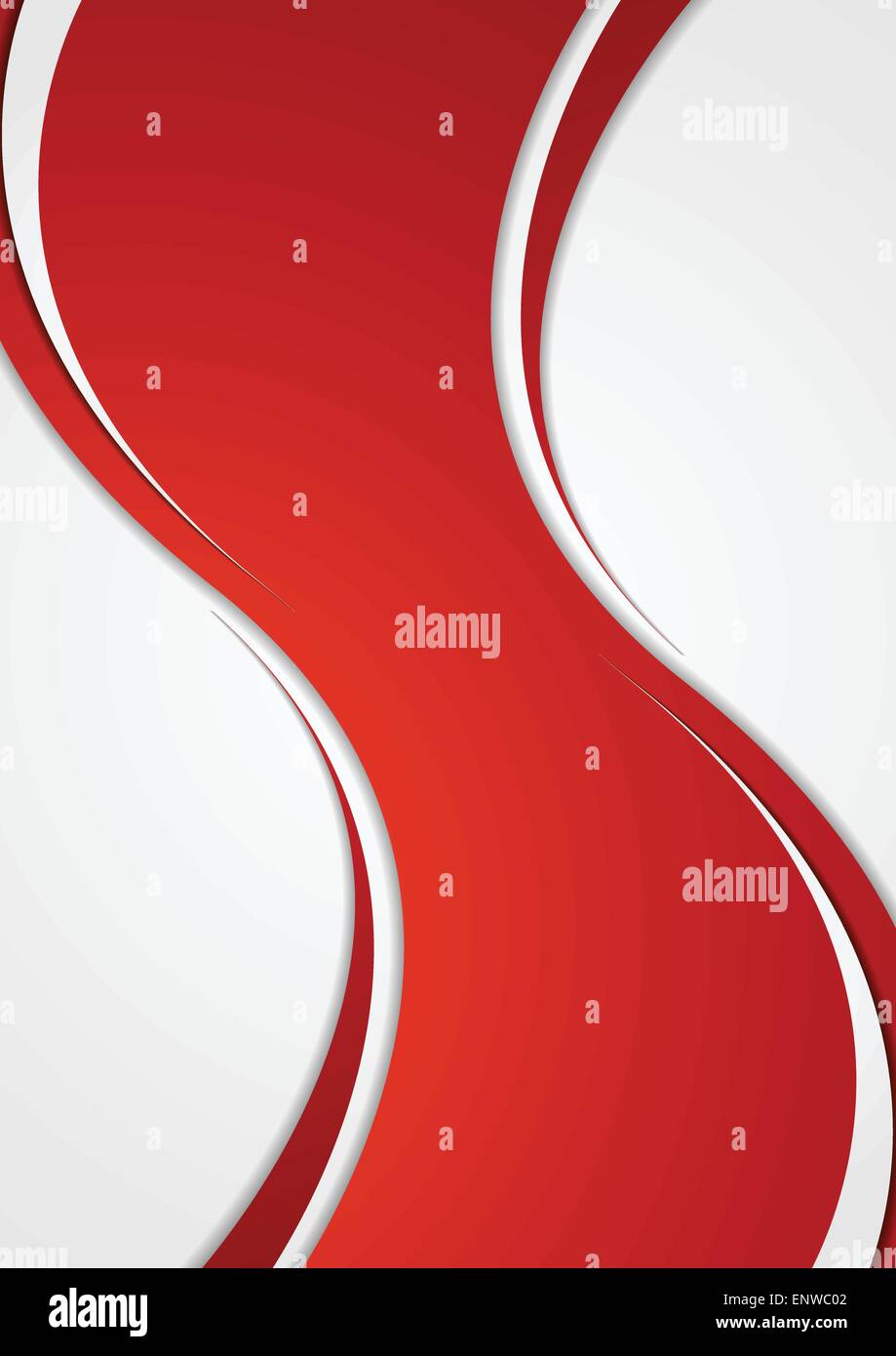 Abstract bright waves elegant background. Vector design Stock Vector ...