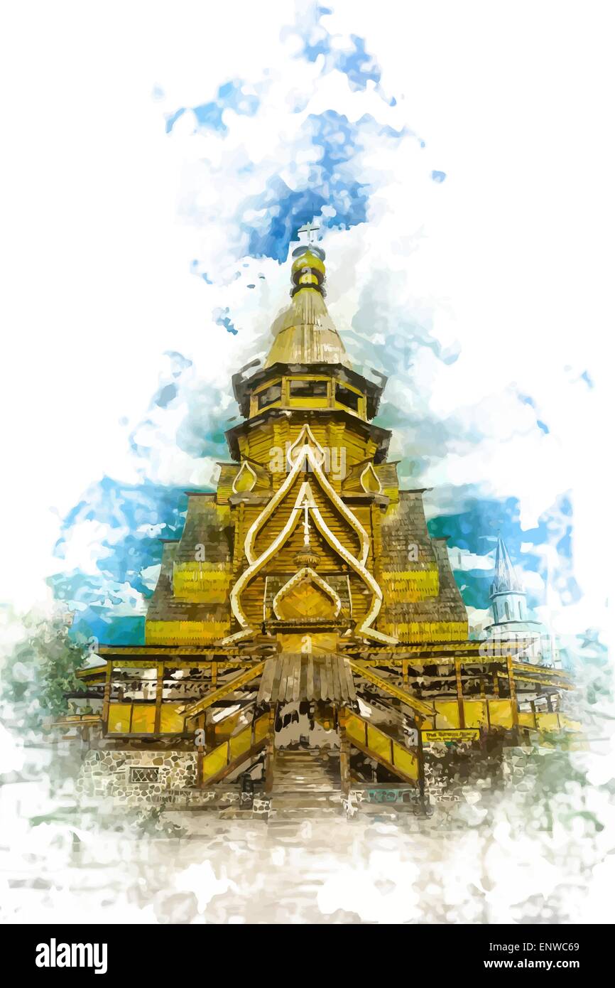 Architectural moscow Stock Vector Images - Alamy