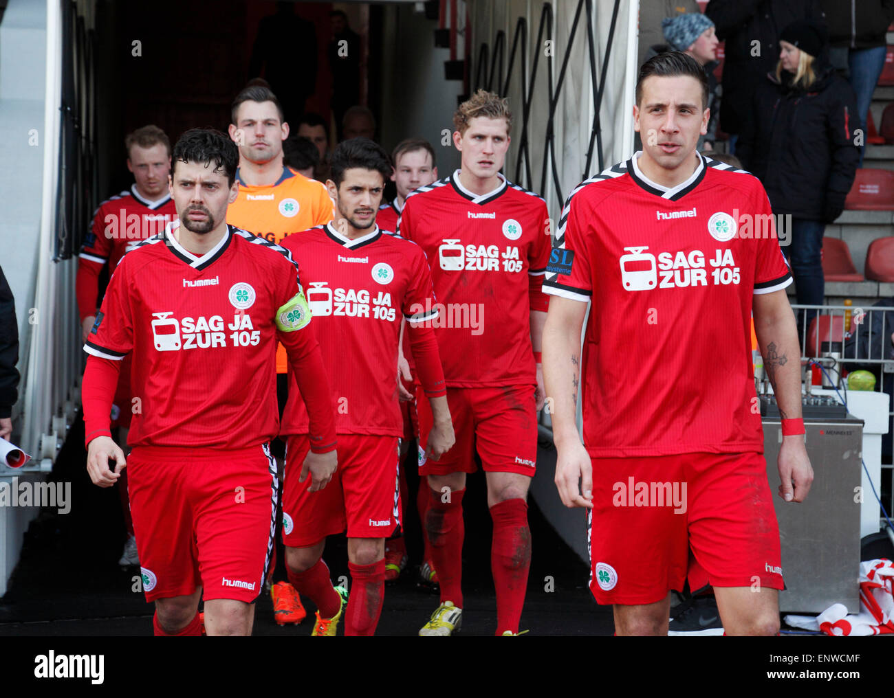 sports, football, Regional League West, 2014/2015, Rot Weiss Oberhausen ...