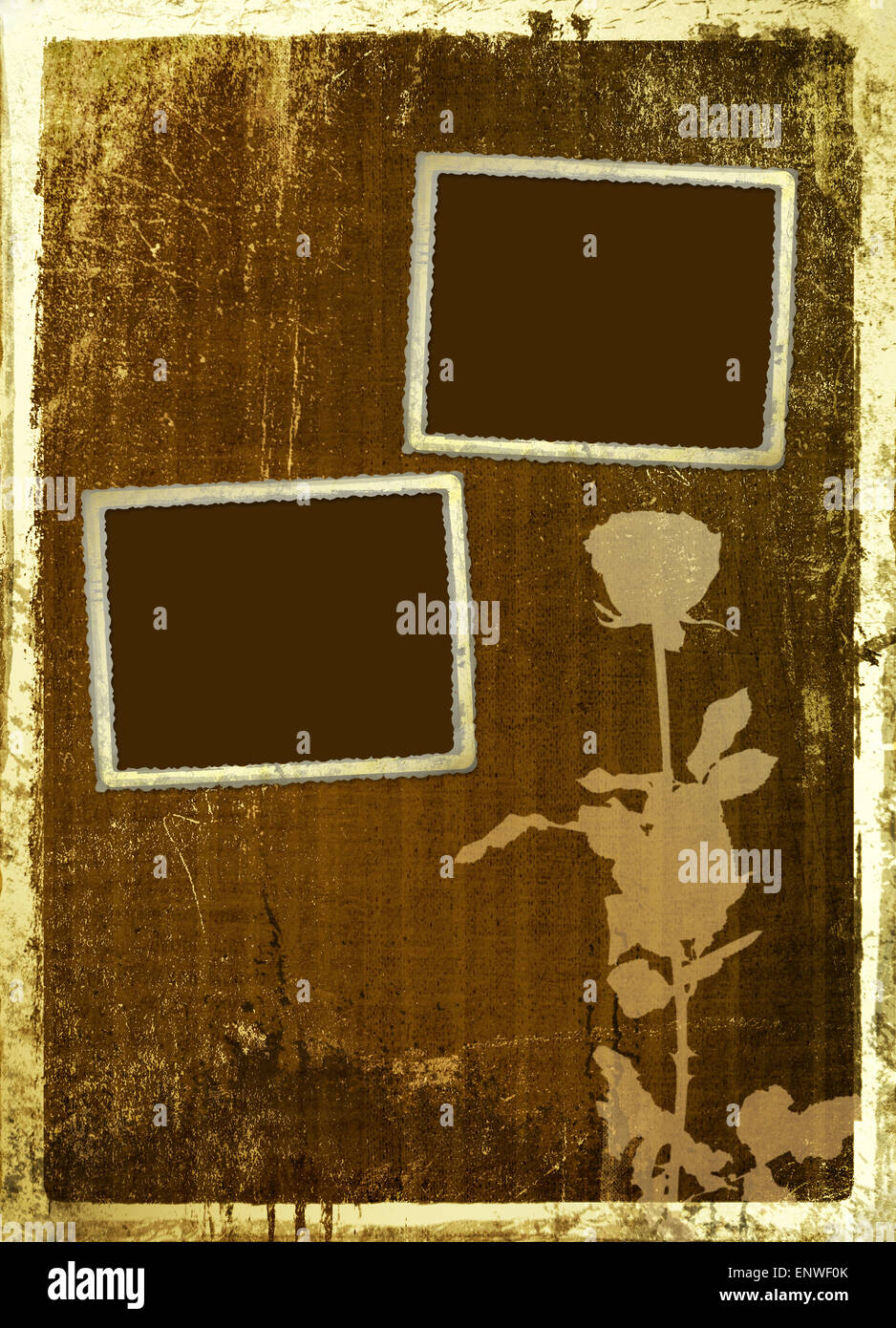 Ancient scratch abstract background with handwrite text for design ...