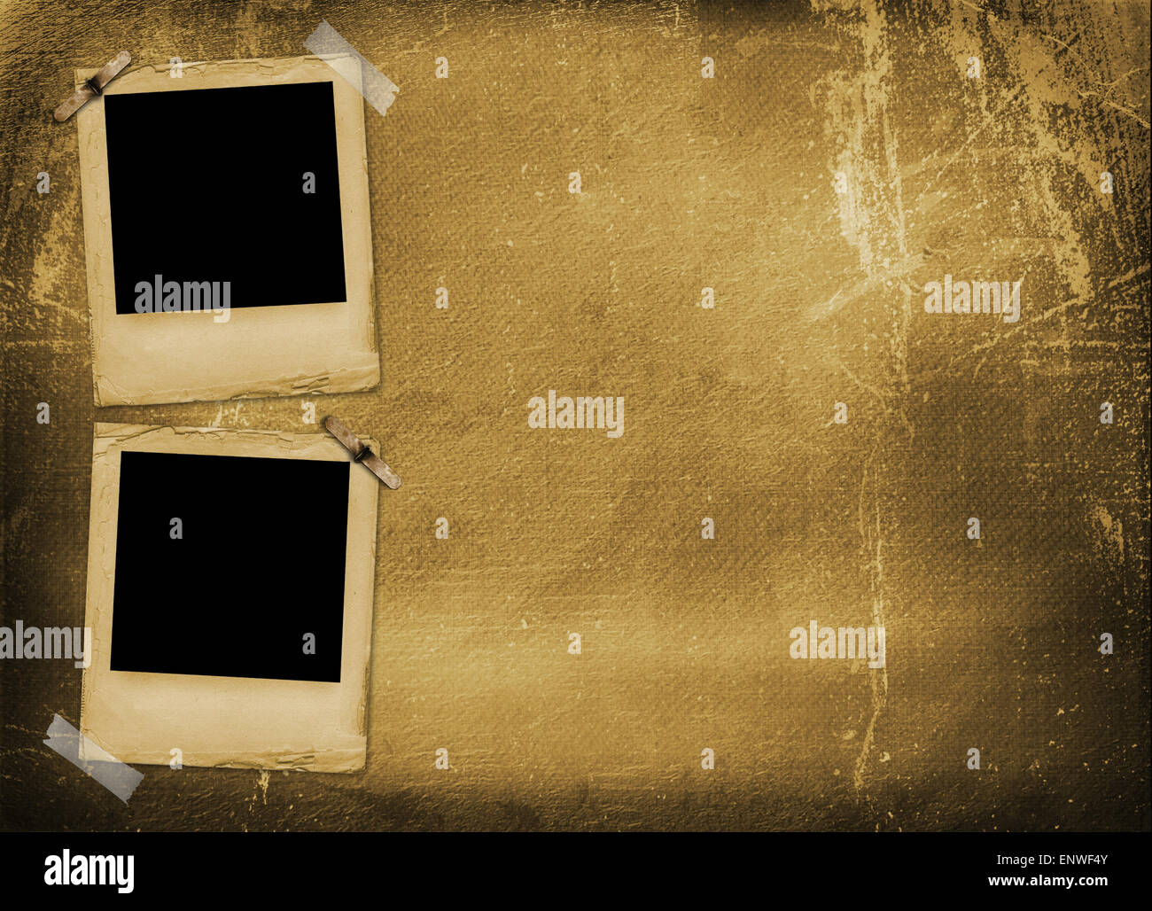 Old grunge paper slides on the ancient background Stock Photo - Alamy