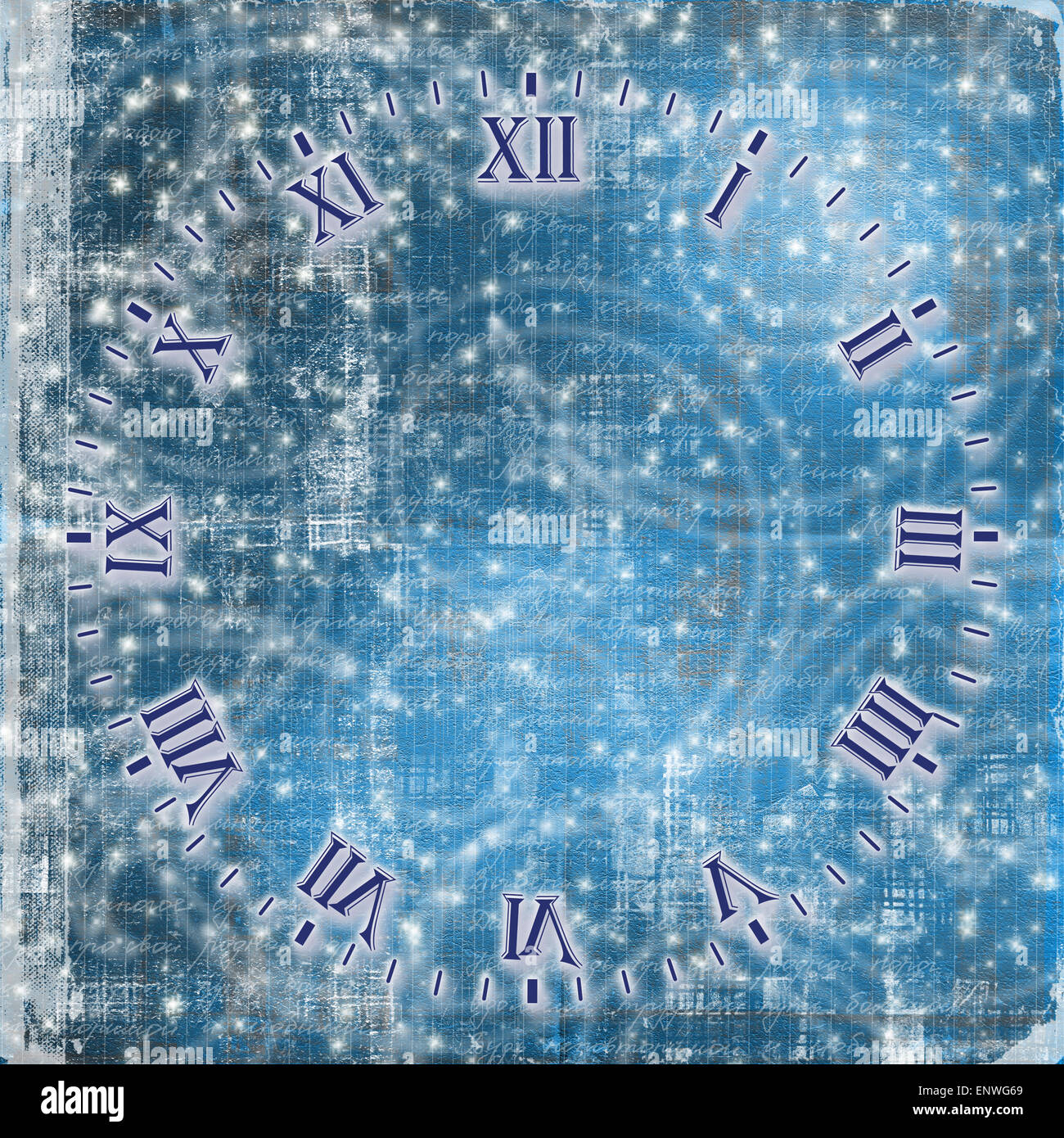 Antique clock face on the abstract background Stock Photo - Alamy