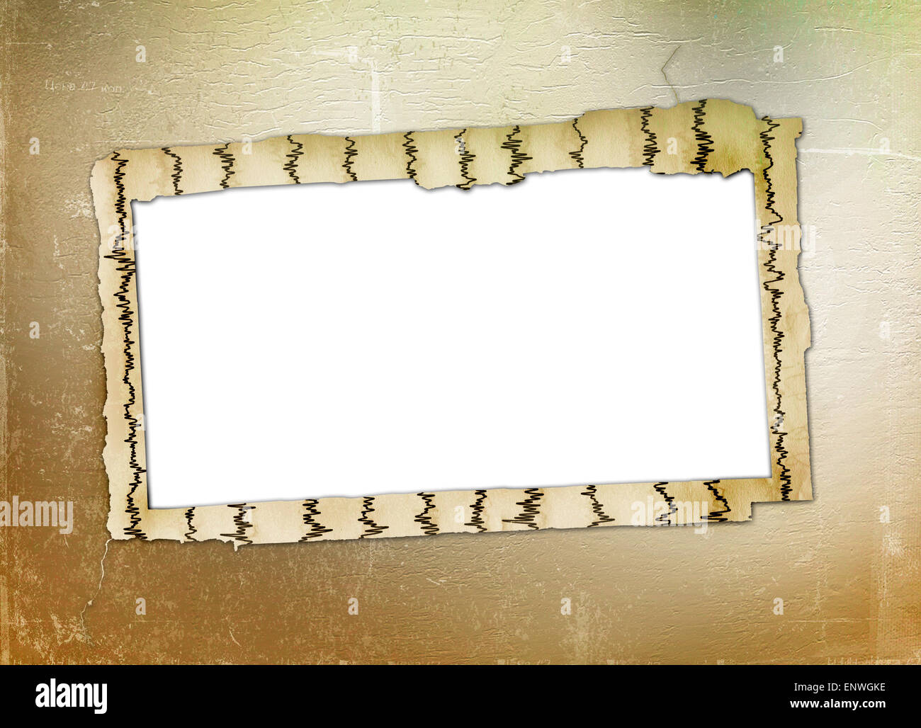 Ancient scratch abstract background with paper frame Stock Photo - Alamy