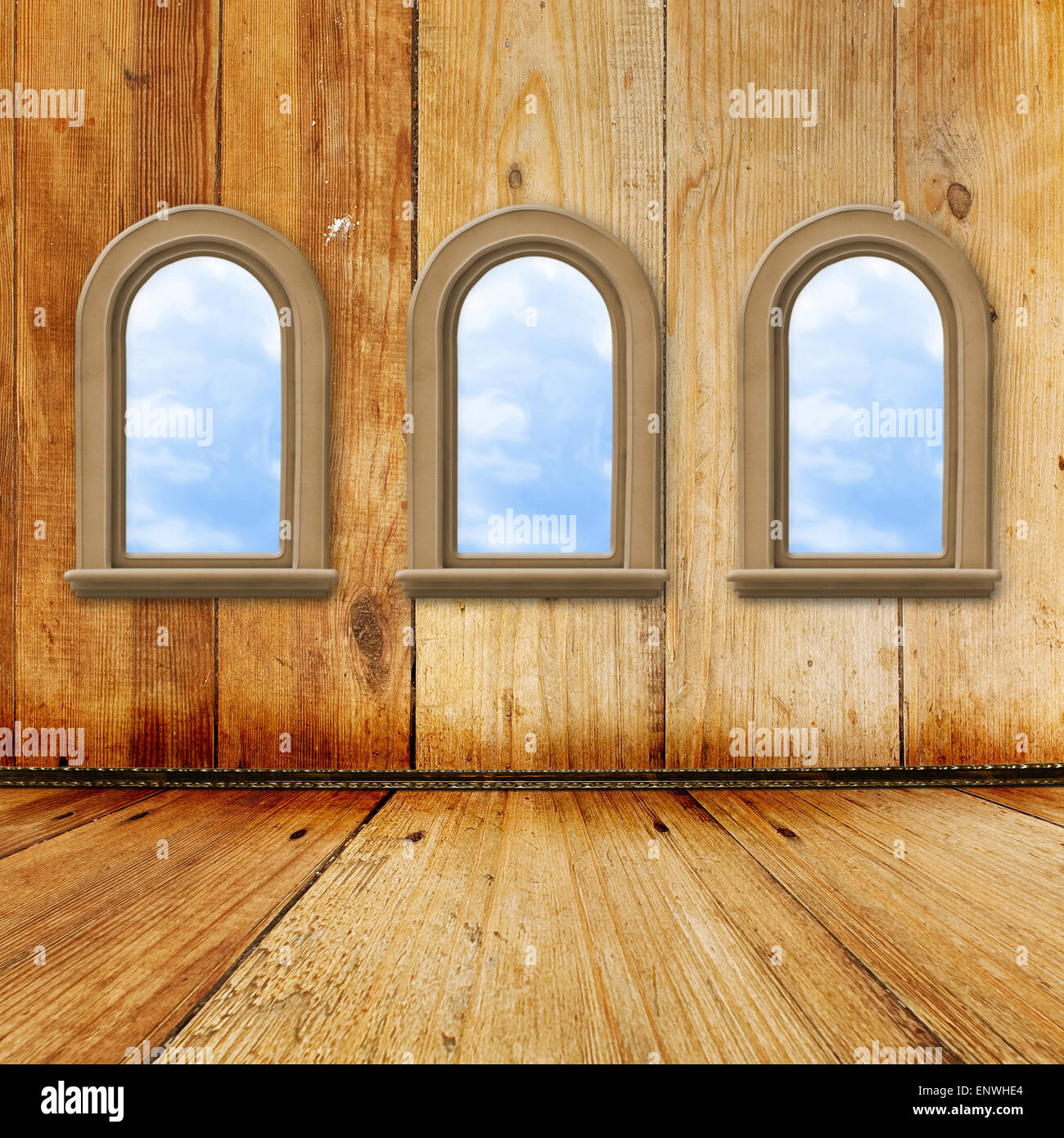 Old room, grunge interior with windows in style baroque Stock Photo - Alamy