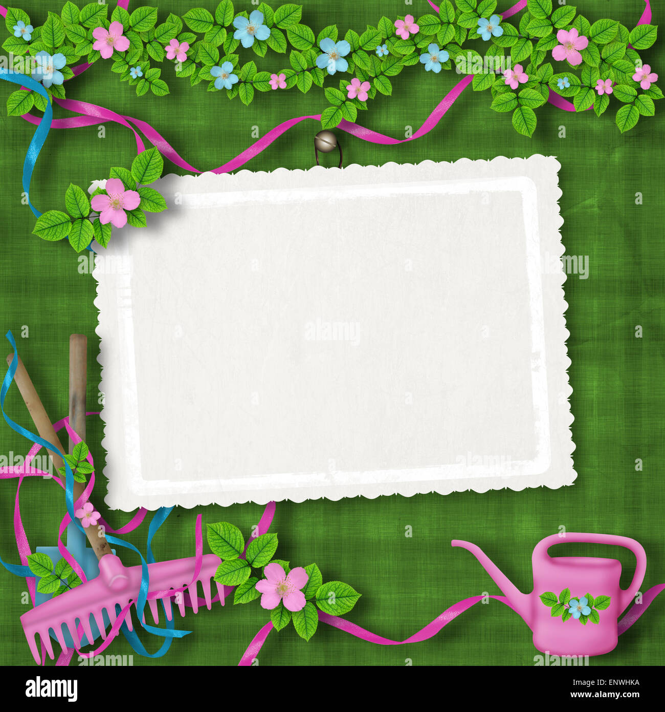 frames for greeting or congratulation on the abstract background Stock ...