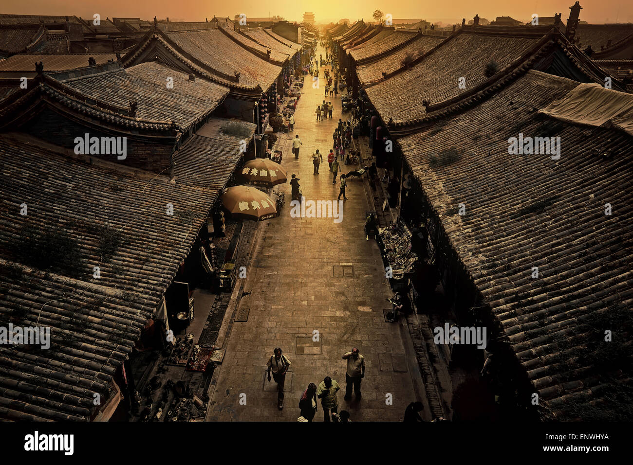 Pingyao ancient houses hi-res stock photography and images - Alamy