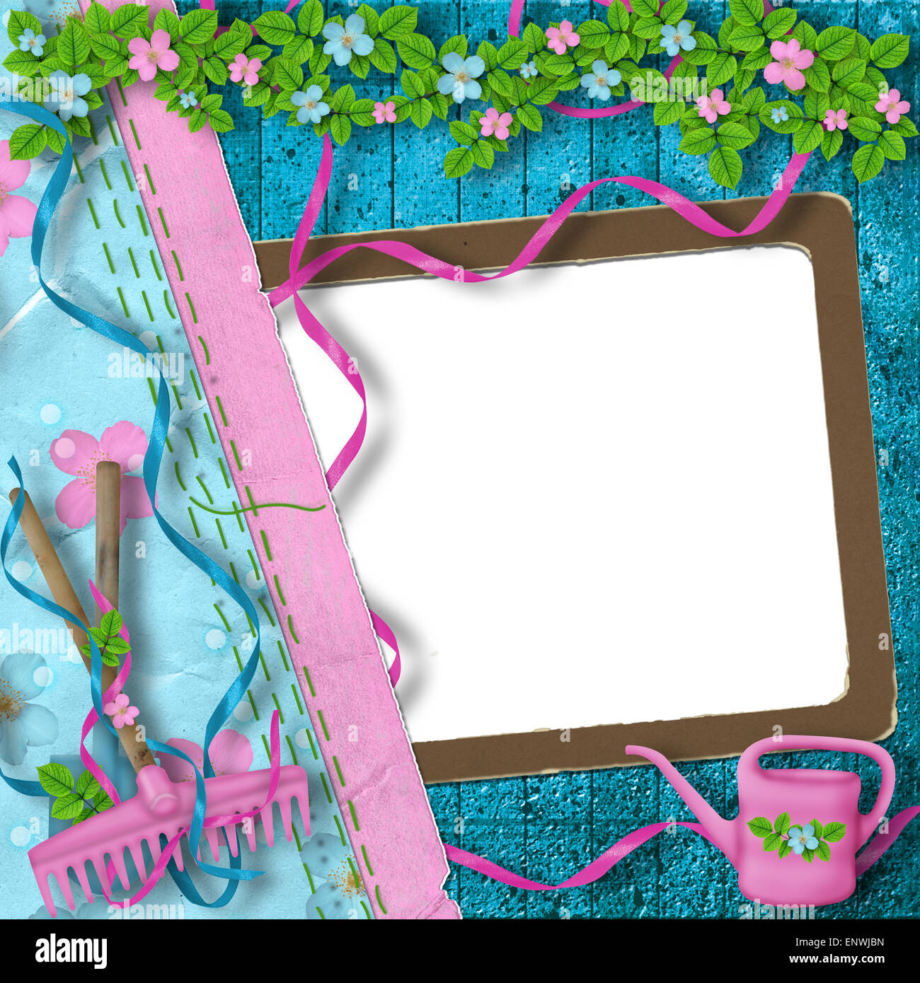 frames for greeting or congratulation on the abstract background Stock ...