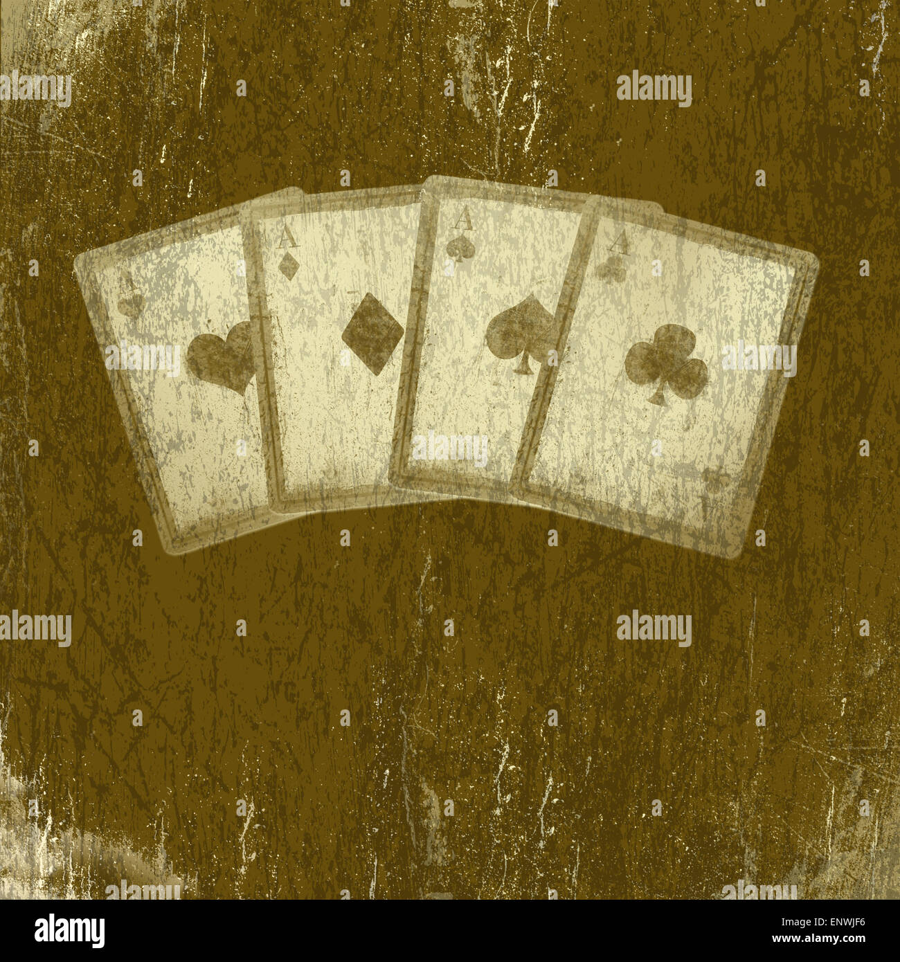 Grunge playing cards. Abstract scratch background Stock Photo - Alamy