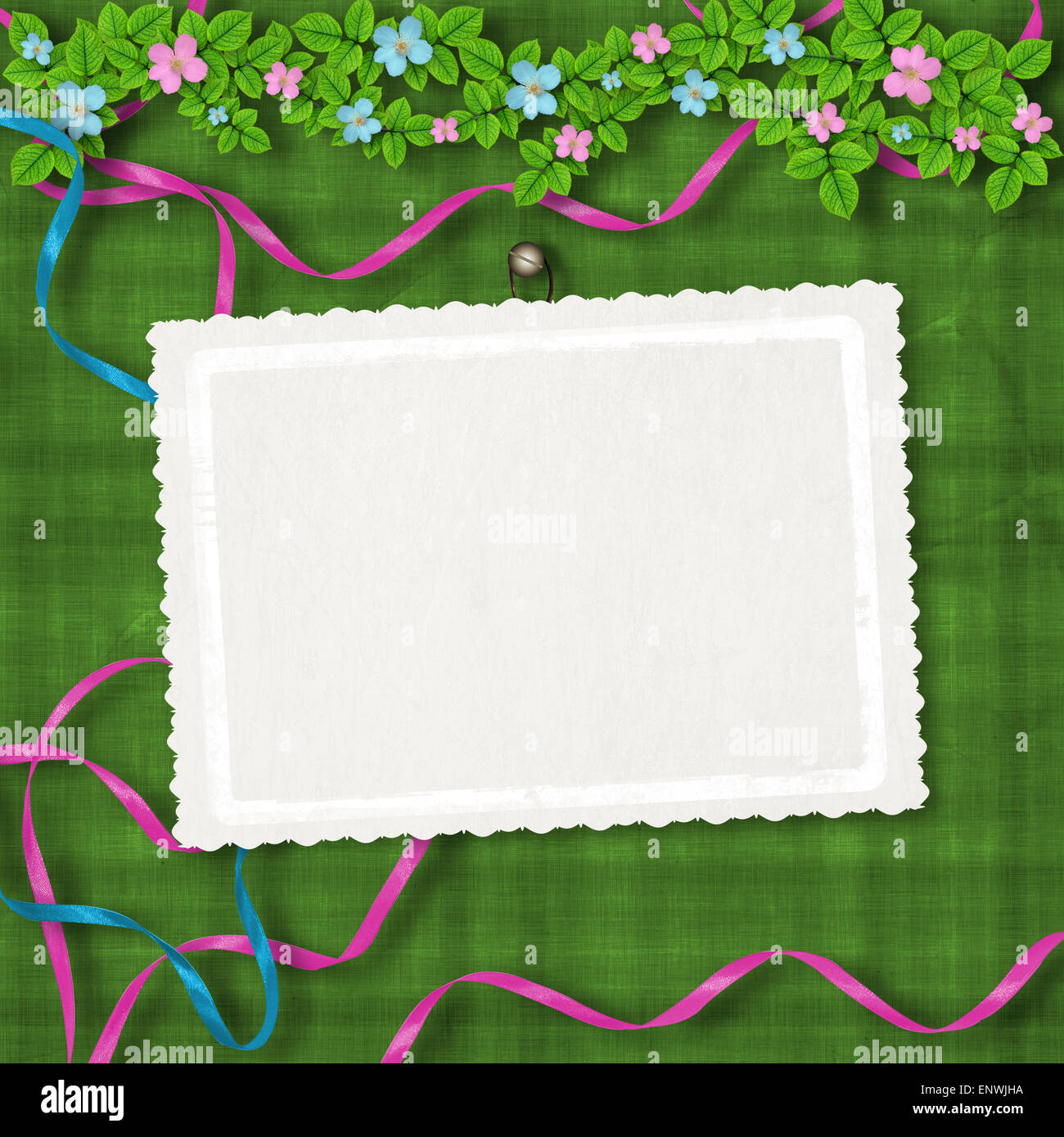 Card for greeting or congratulation on the abstract background Stock ...