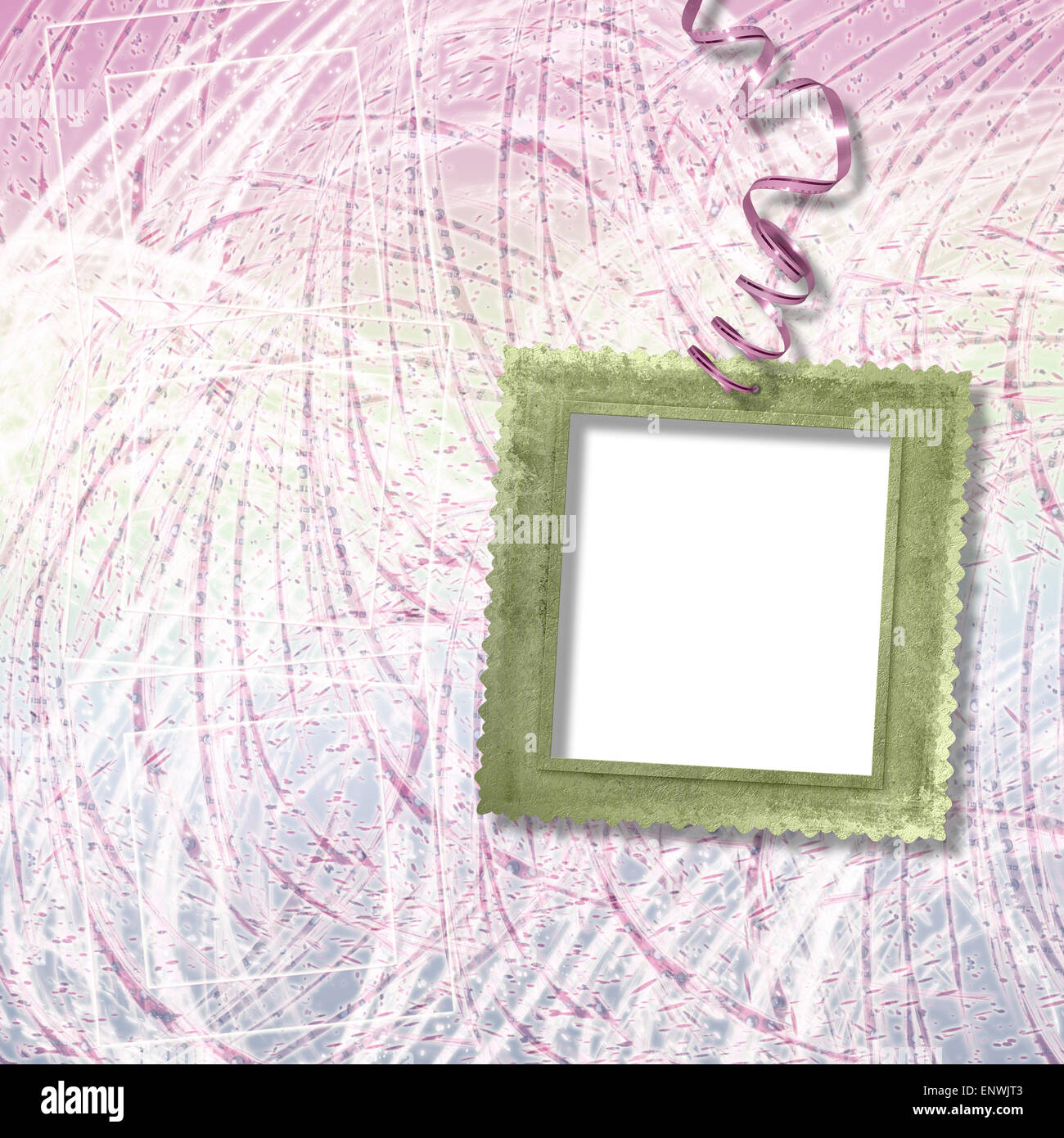 abstract chaotic background with old vintage card Stock Photo - Alamy