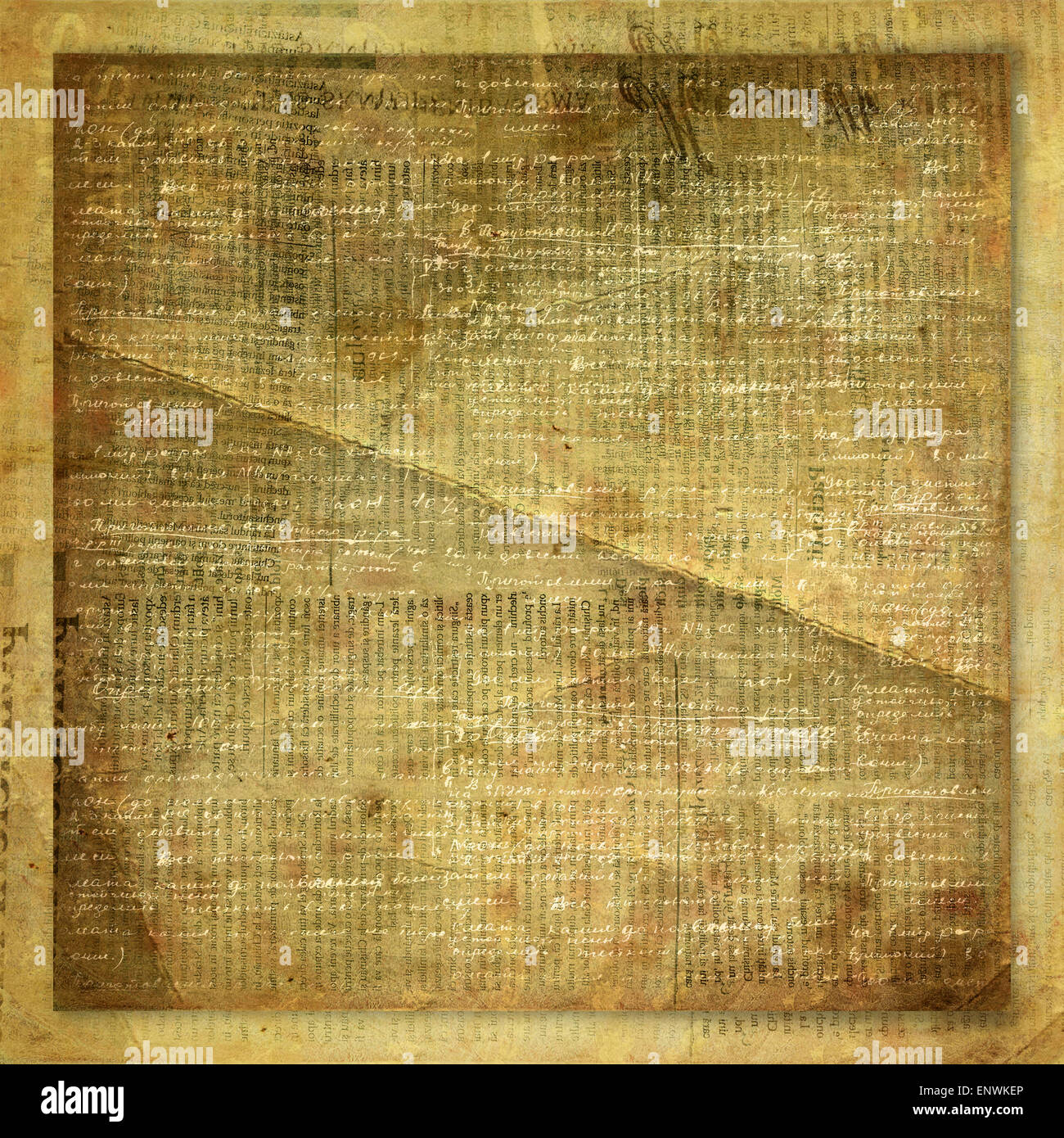 Vintage newspaper abstract background with printed text Stock Photo - Alamy