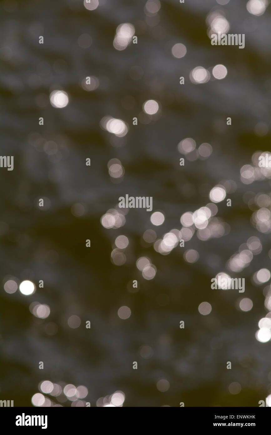 Sunlight reflection off water abstract background effect Stock Photo ...