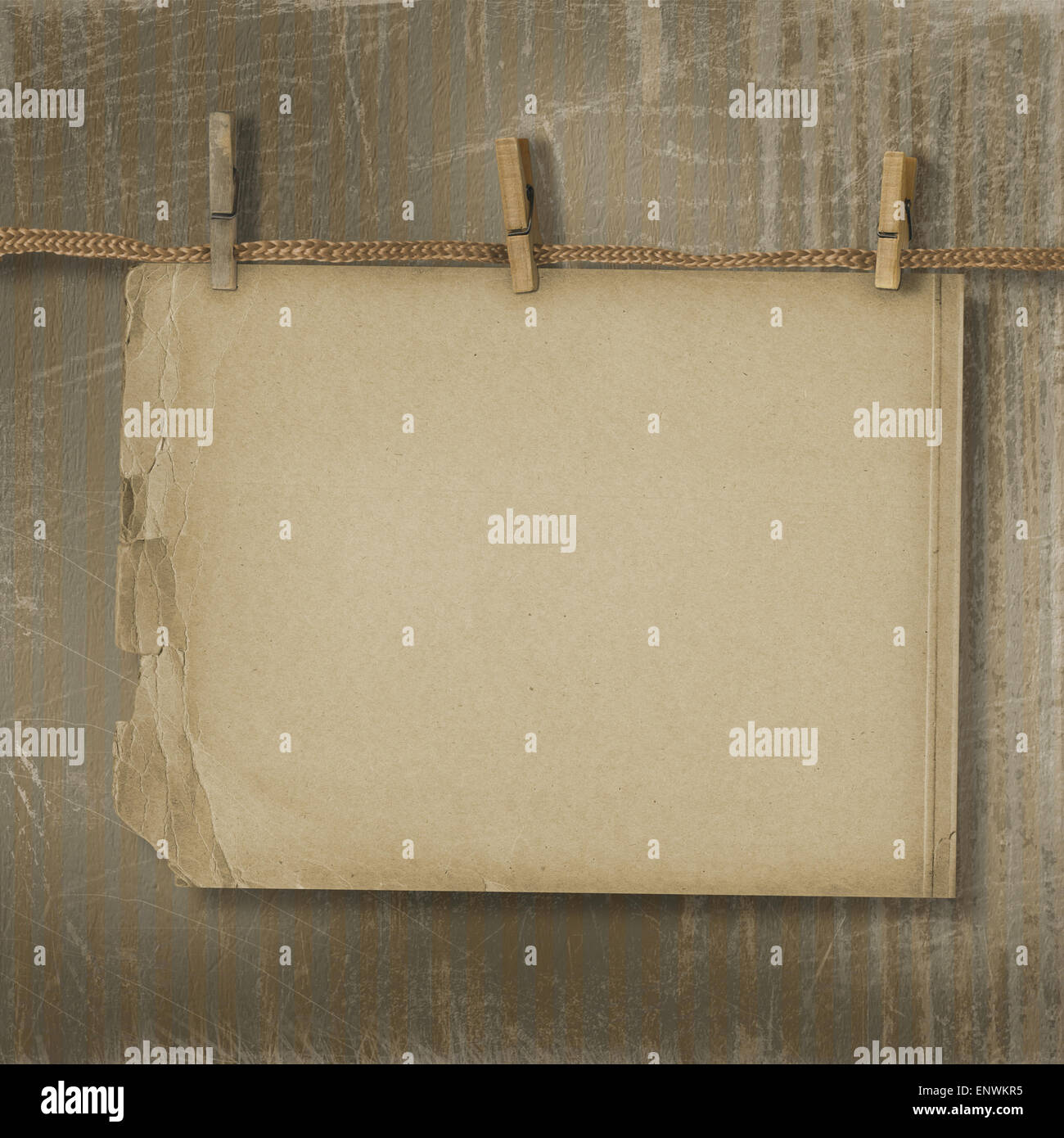 Brown hanging sheet hi-res stock photography and images - Alamy