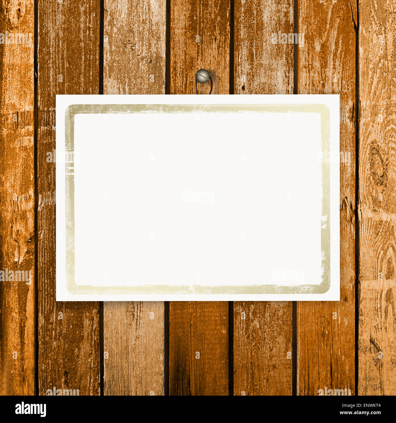 Elegant card for greeting in style retro on the wooden background Stock ...