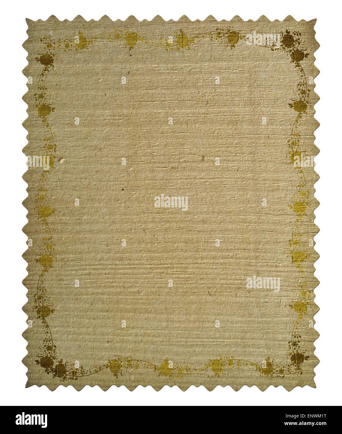 Floral edges Cut Out Stock Images & Pictures - Alamy