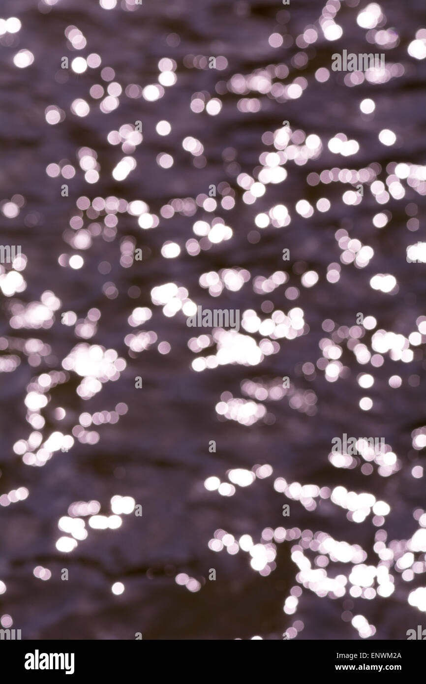 Sunlight reflection off water abstract background effect Stock Photo ...