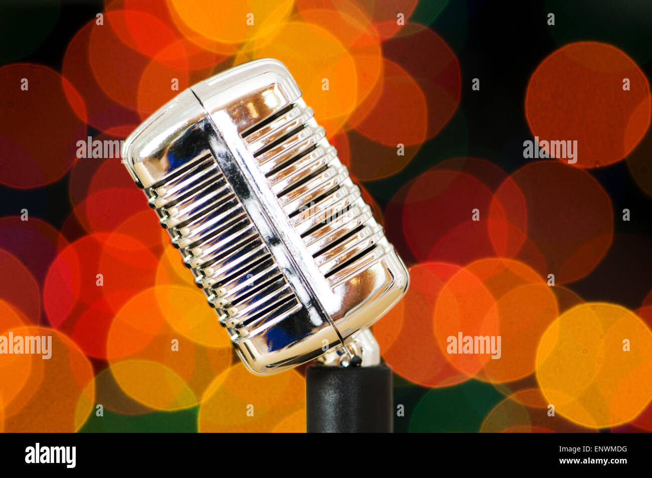 1950s singing microphone hi-res stock photography and images - Alamy
