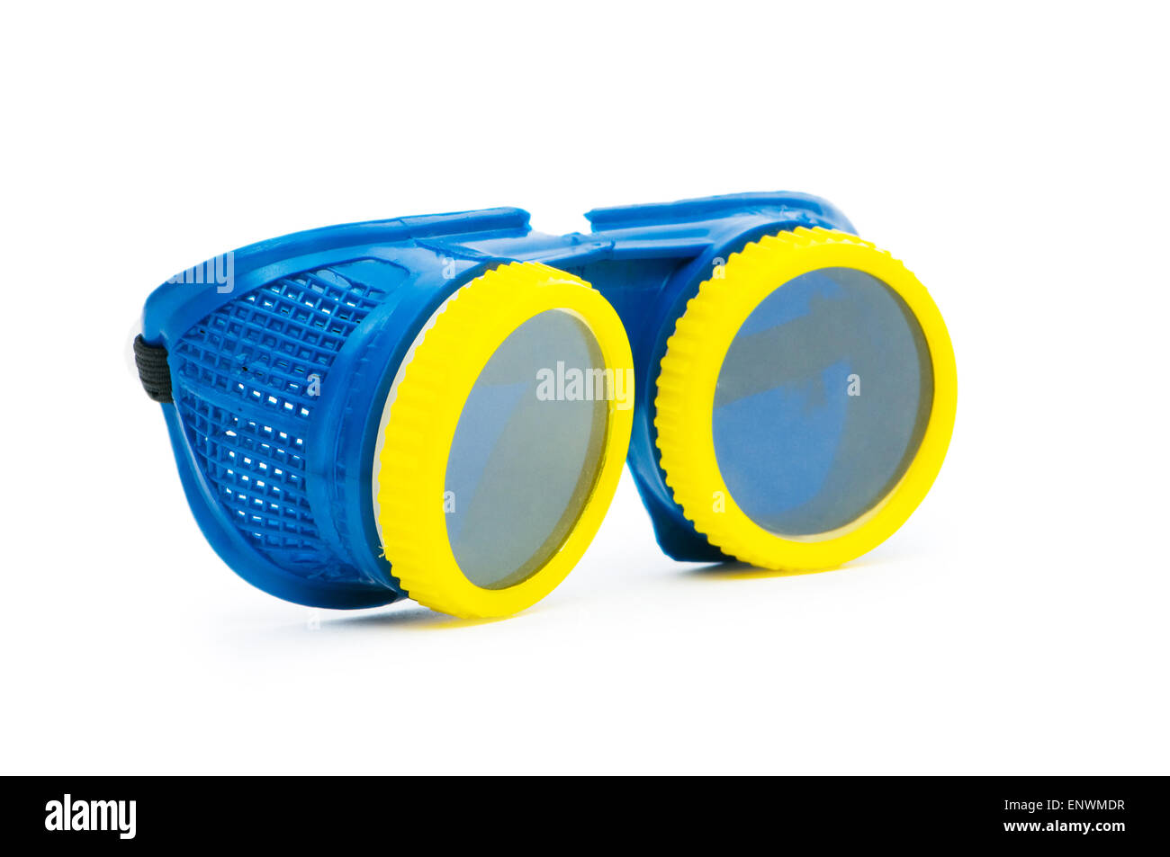 Protective goggles isolated on the white background Stock Photo - Alamy