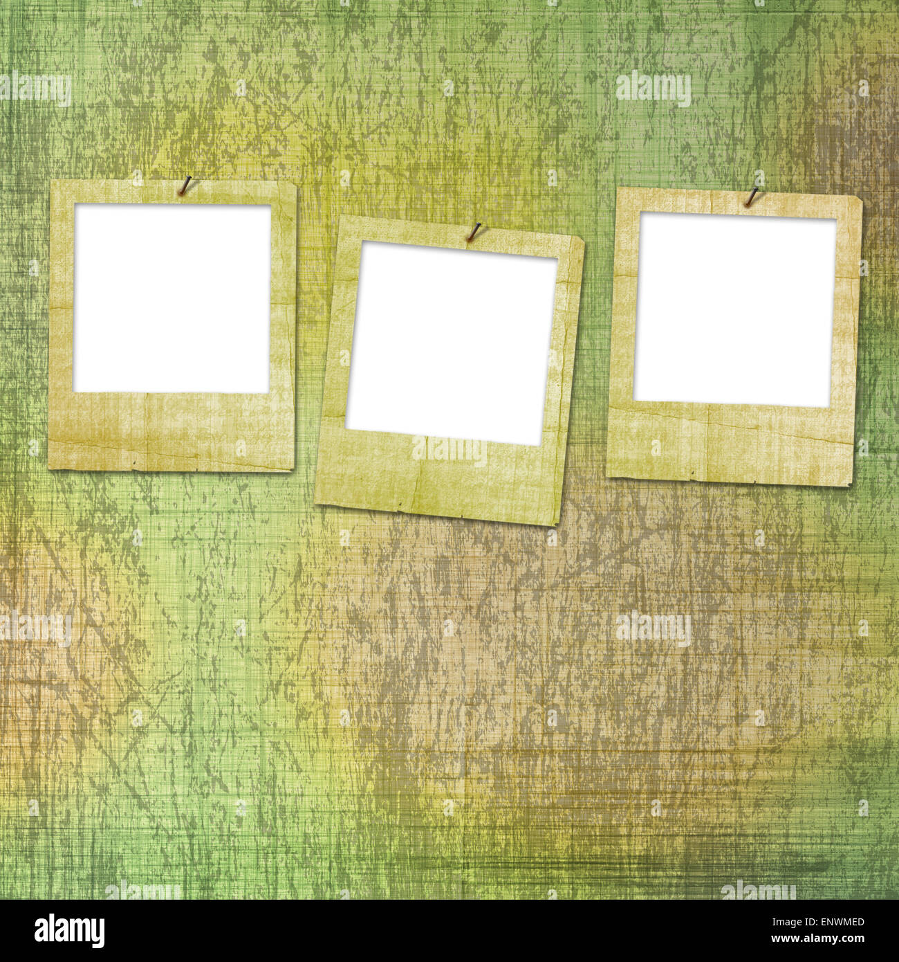 Old grunge paper slides on the ancient background Stock Photo - Alamy