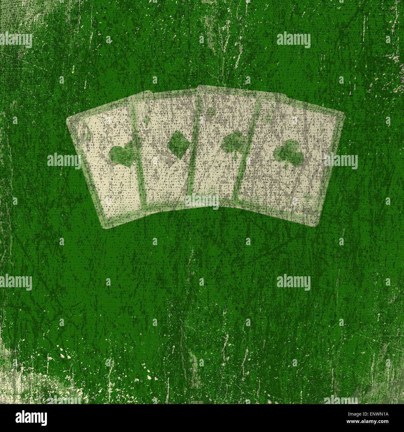 Grunge playing cards. Abstract scratch background Stock Photo - Alamy